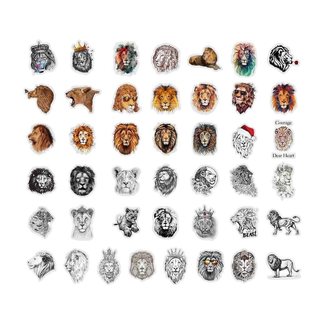 Pack of Stickers - Lions | eStore