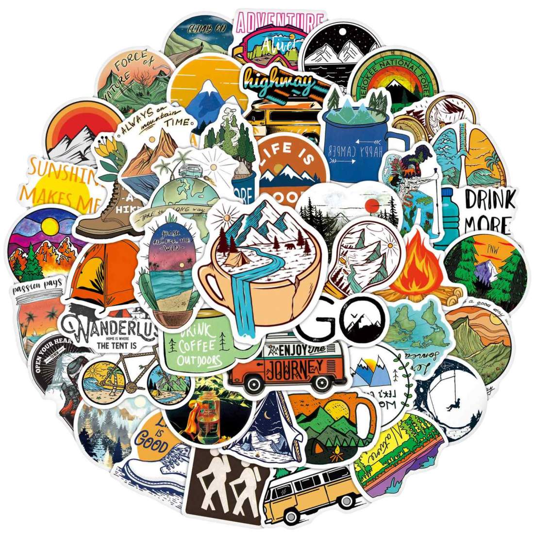 Mega Pack of Stickers - Explore