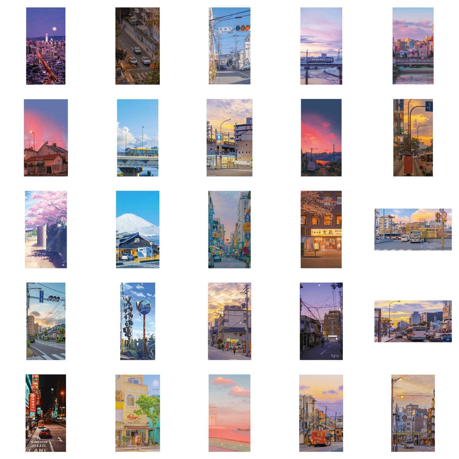 Pack of Stickers - Cities | eStore