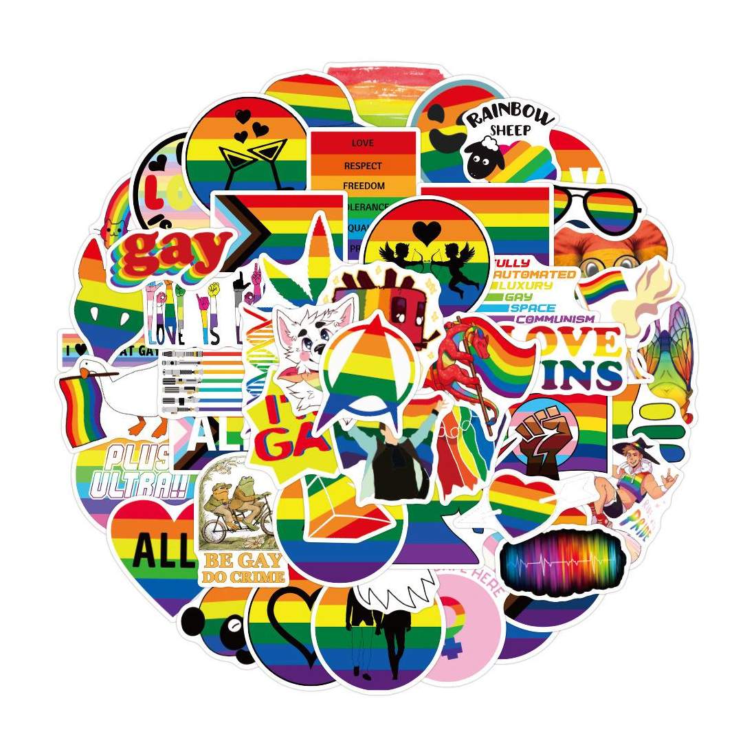 Pack of Stickers - LGBTQ