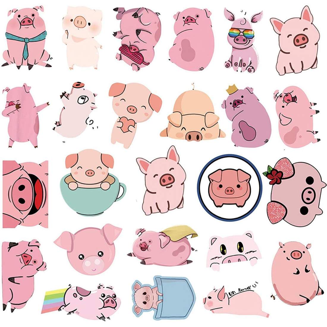 Pack of Stickers - Pigs | eStore