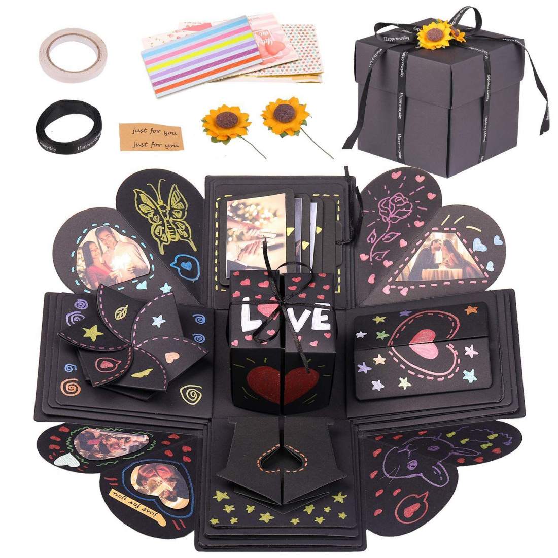 Explosion Box - Gift Box with Decorations