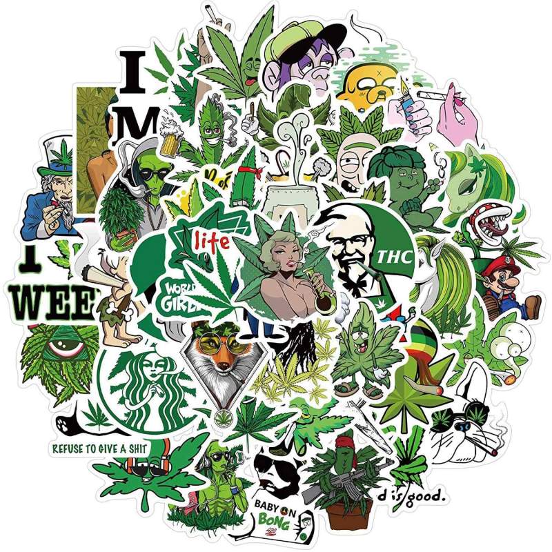 Pack of Stickers - Weed 2 | eStore
