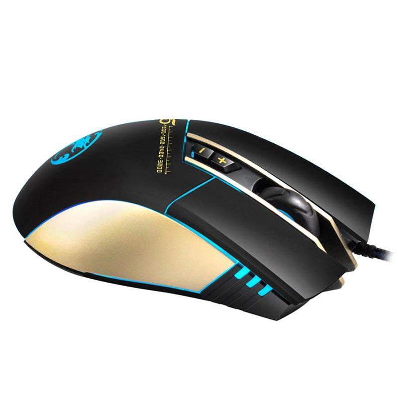 Apedra A5 Korkean Tarkkuuden Optinen LED Gaming Hiiri, 3200 DPI