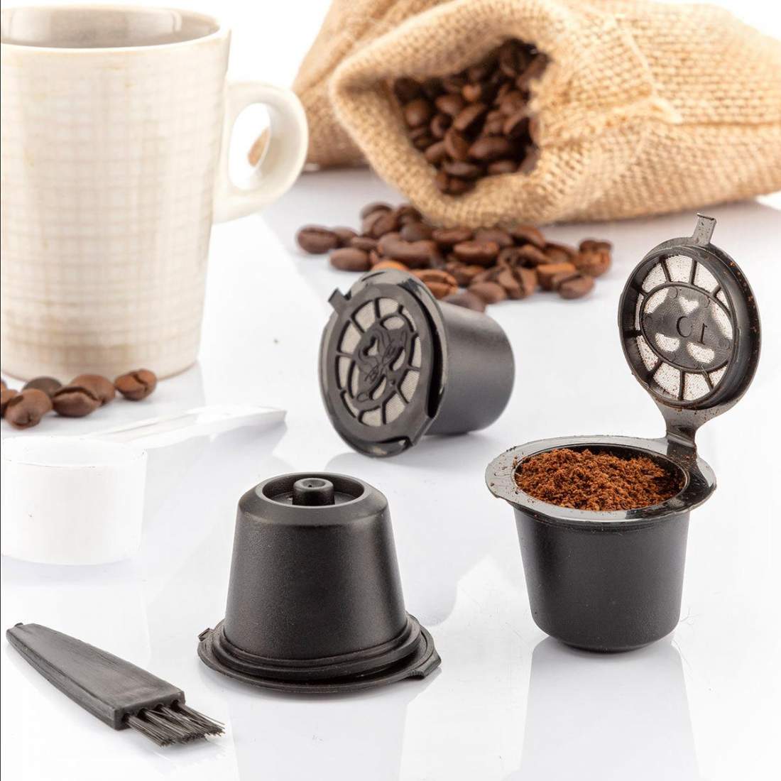 3x Reusable Coffee Capsules