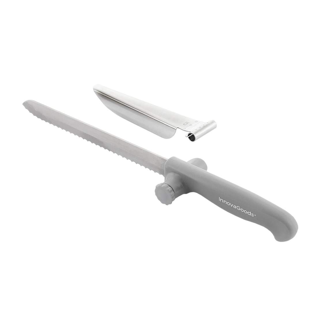 Bread Knife with Adjustable Cutting Guide