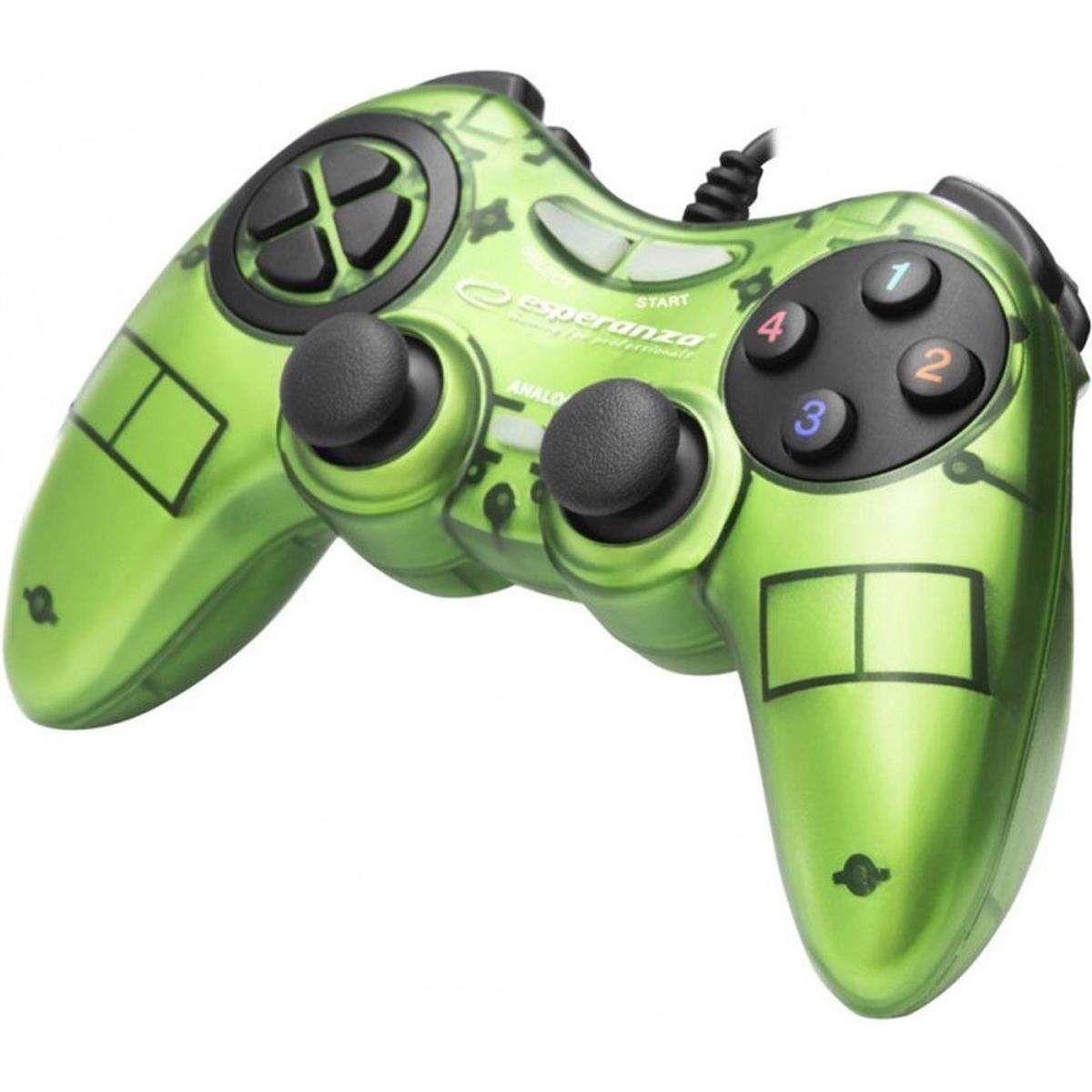 Esperanza - Controller, Wired - Fighter - Green