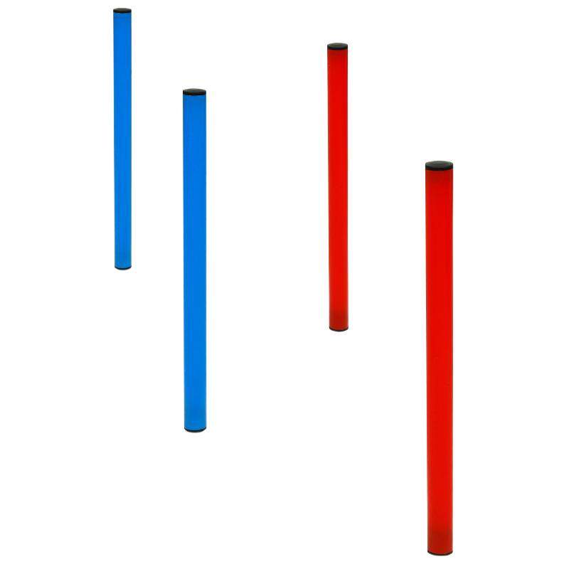 4x Slalom Sticks for Agility