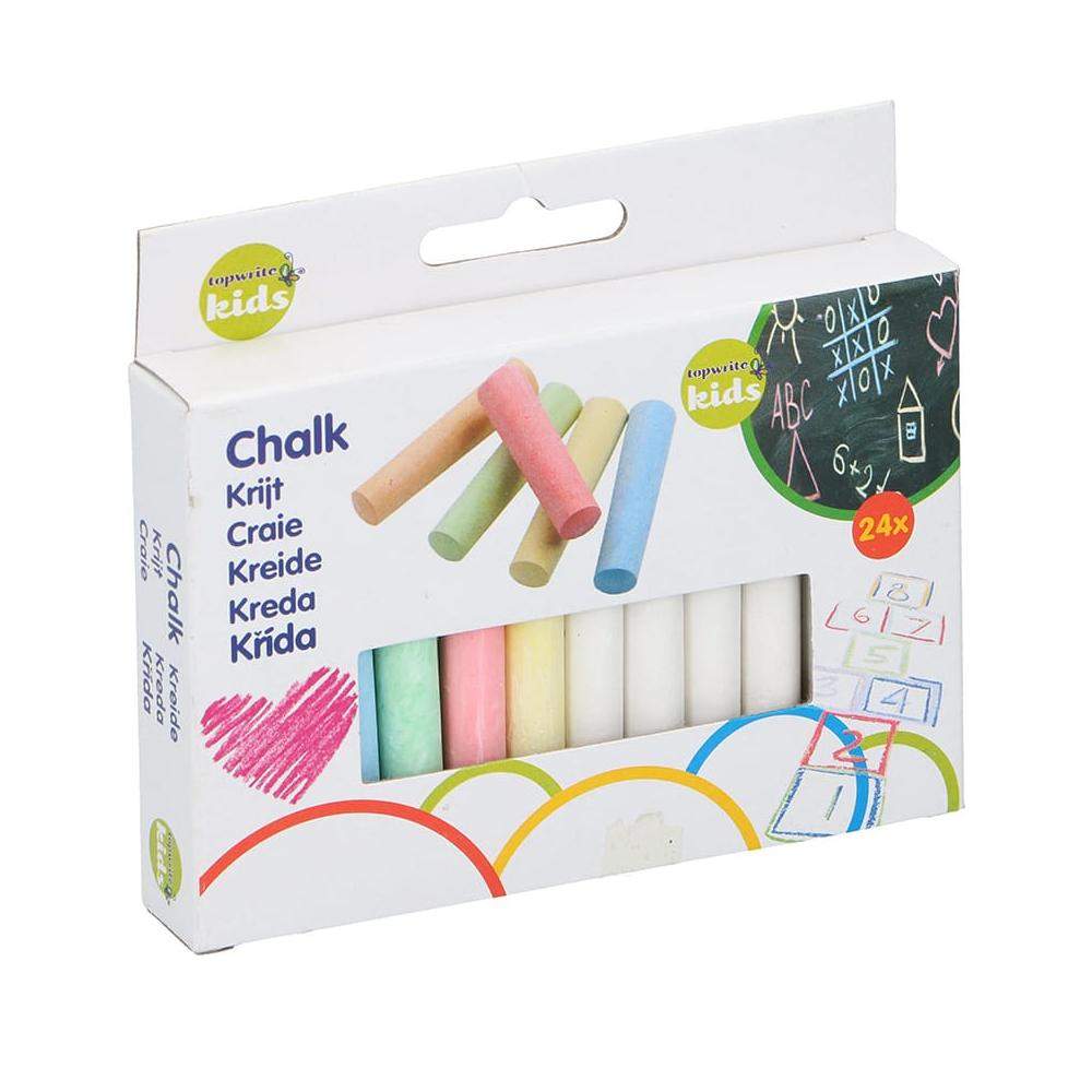 24x Outdoor Chalks - 8 cm