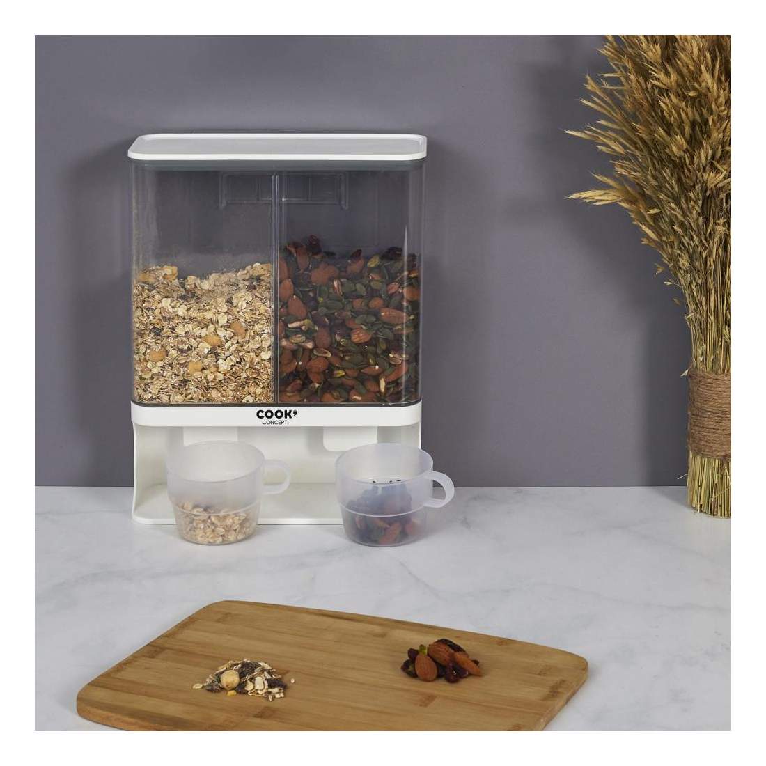 Dispenser with 2 compartments - 3 liters | eStore