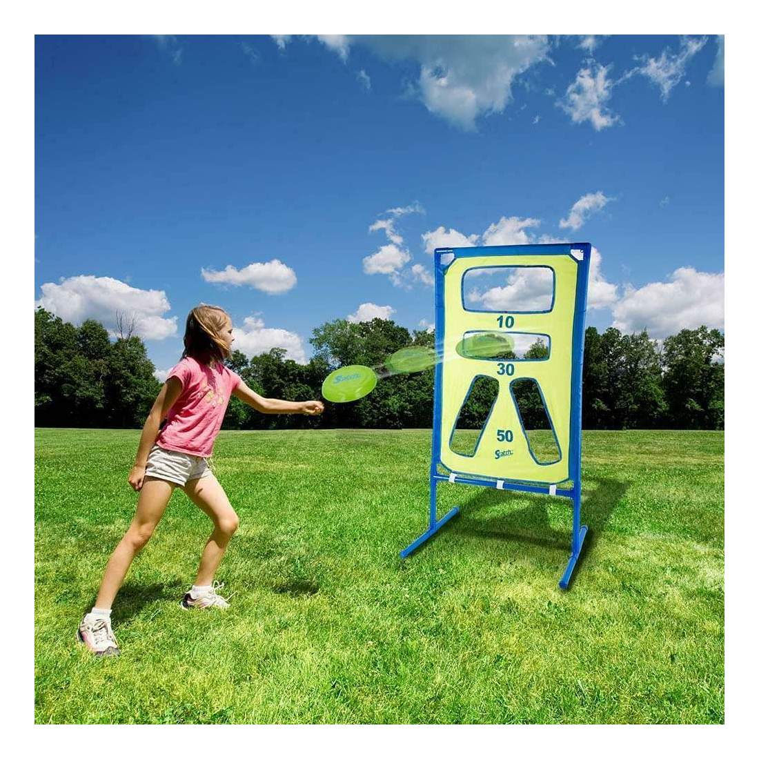 Frisbee Game with Target