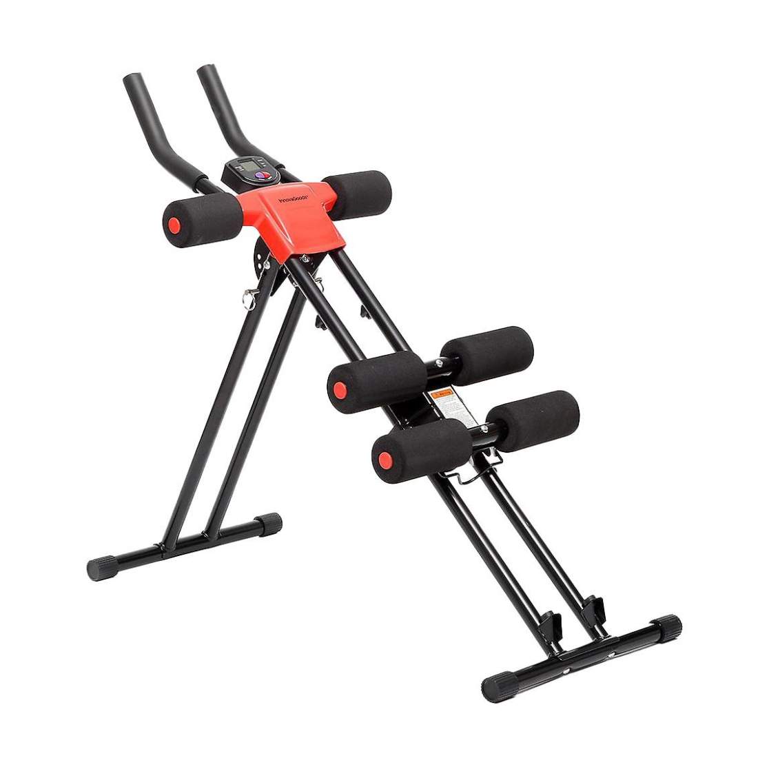 Folding Stomach Machine with Exercise Guide