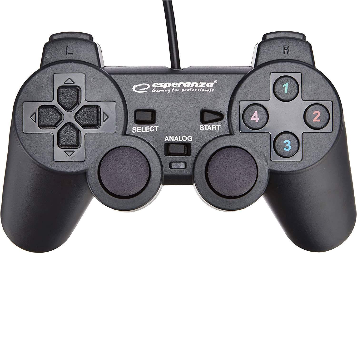 Esperanza - Controller, Wired - Warrior - Sort