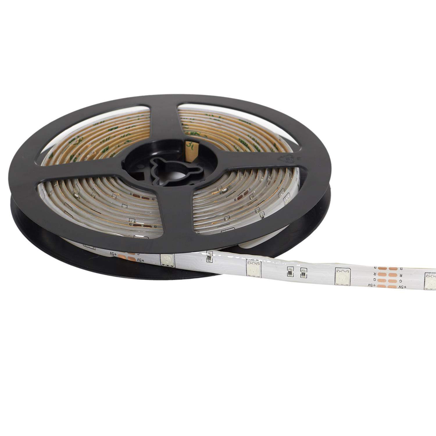 LED strip with Remote Control - RGB - 5 Meters