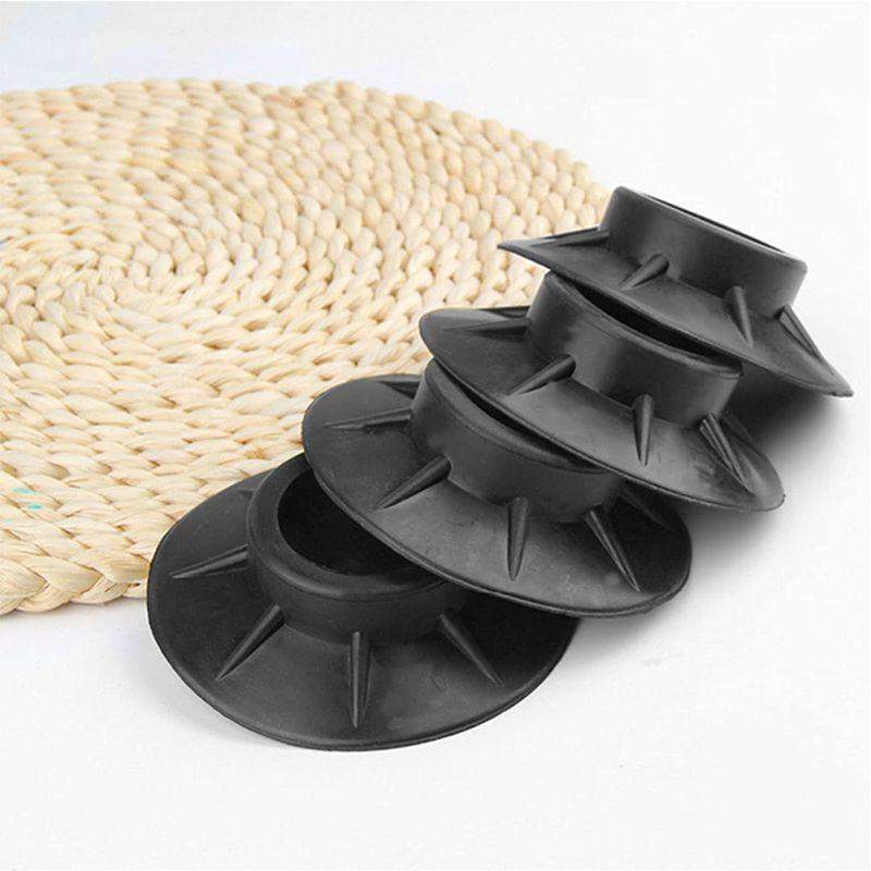 4x Vibration dampers - Rubber feet for Washing Machine
