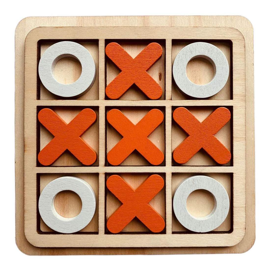 Tre i Rad-spel i Trä - Osorterade färger