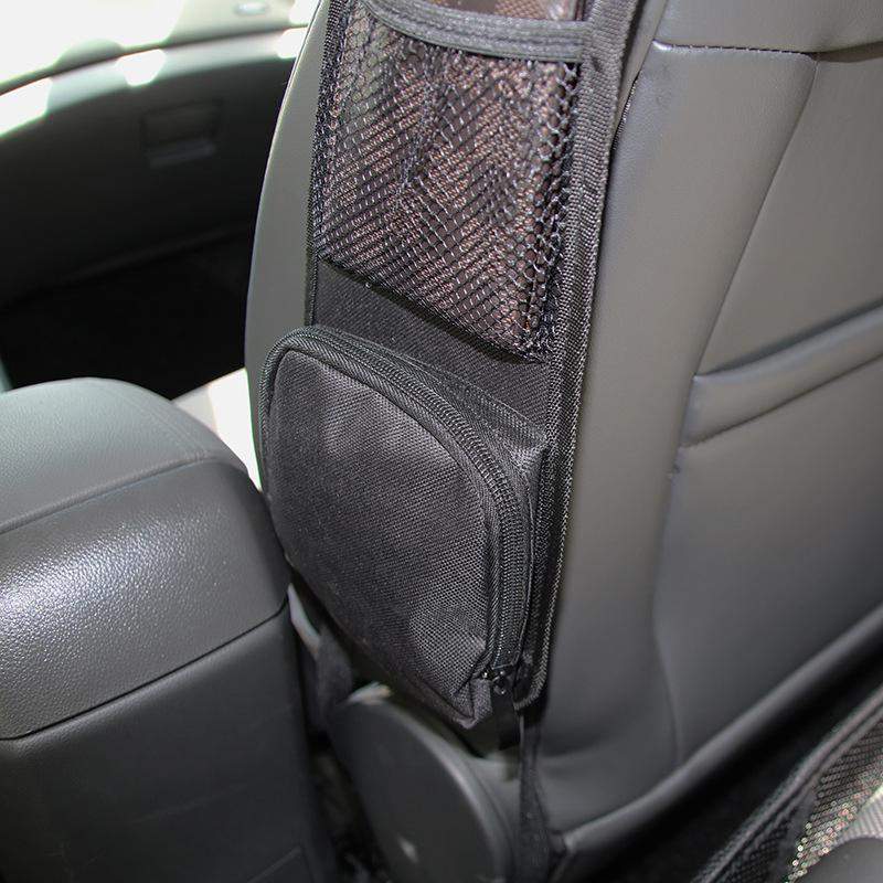 Car storage for the front seat