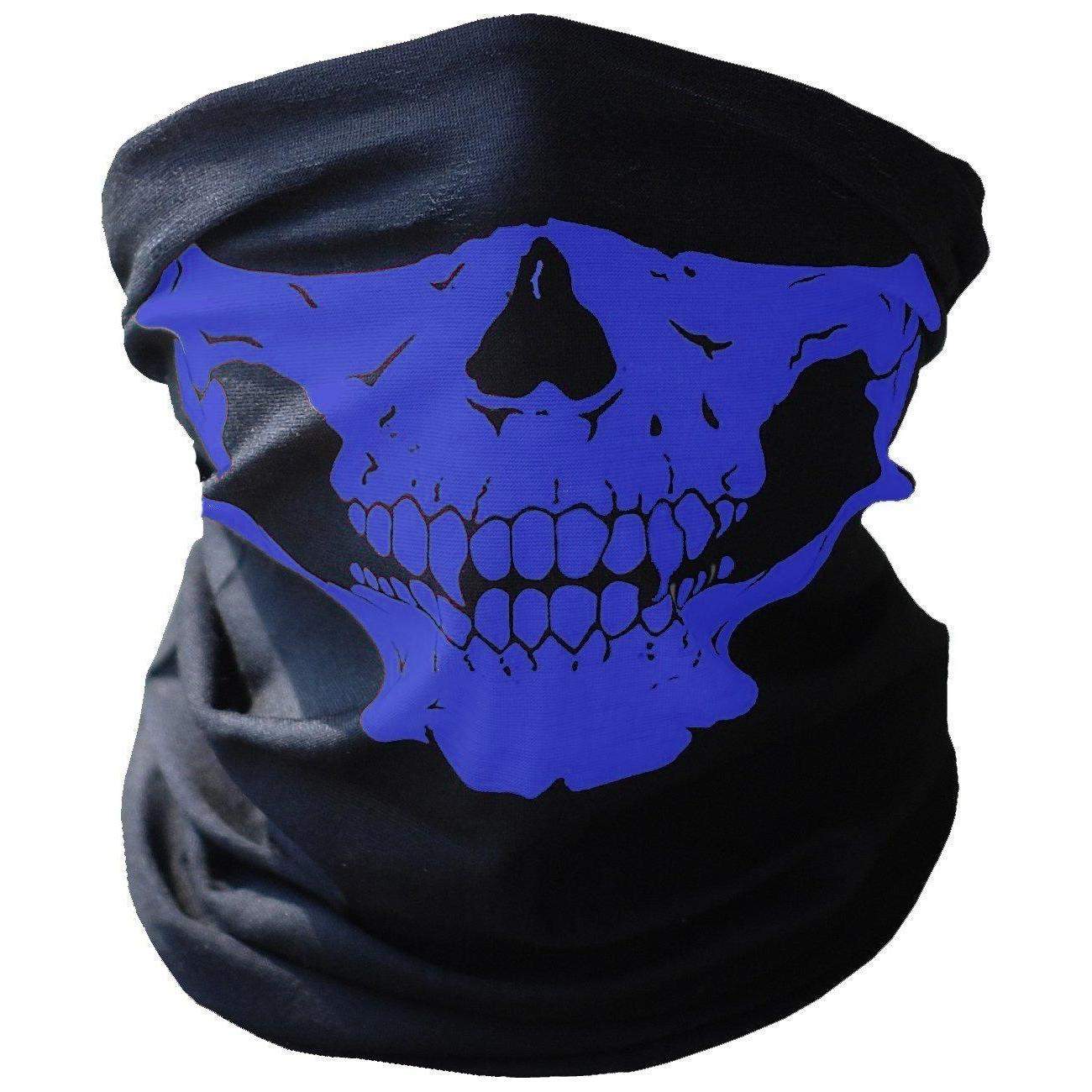 Skelet Maske / Halstørklæde / Tørklæde | Halloween - Skeleton Mask ...