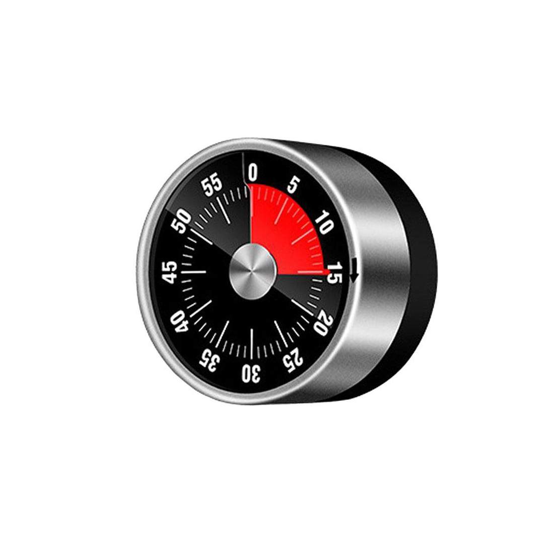 Mechanical Kitchen Timer with Magnet - Black | eStore