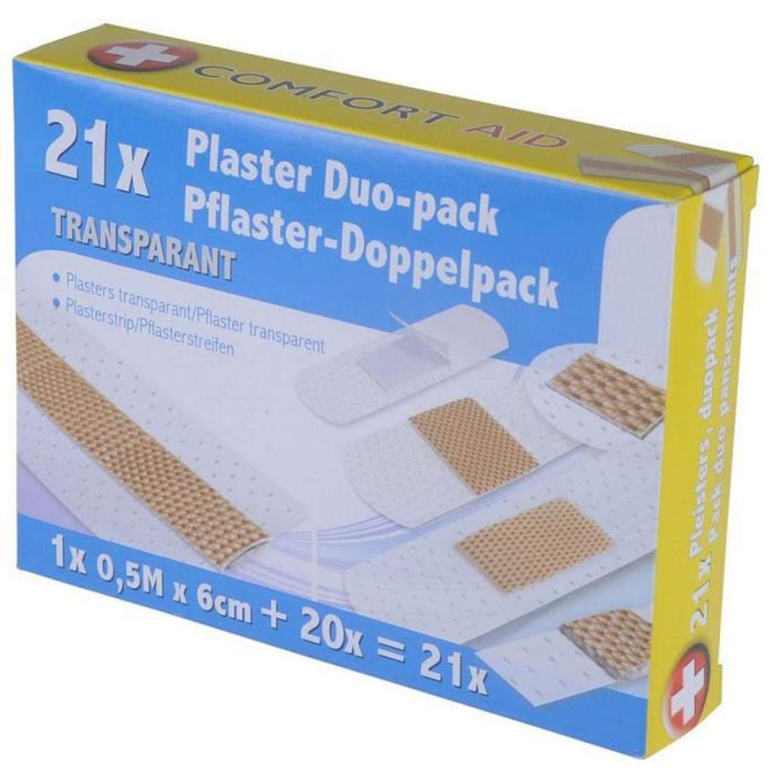 Plasters - 21-pack - Transparent