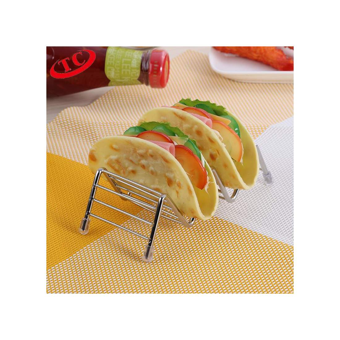 Taco Stand - Stainless Steel