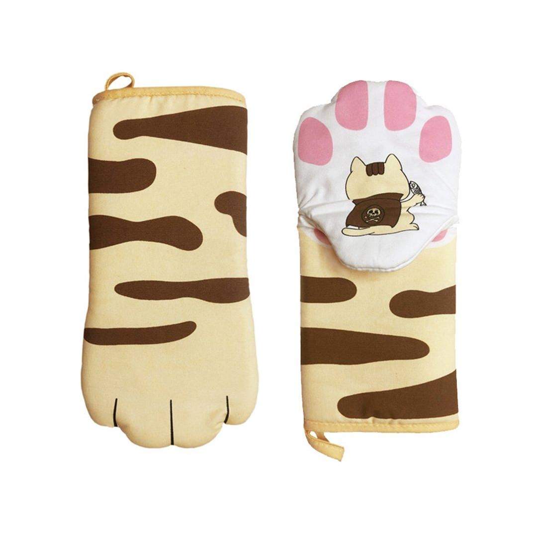 2x Oven Gloves - Cat Paws | eStore