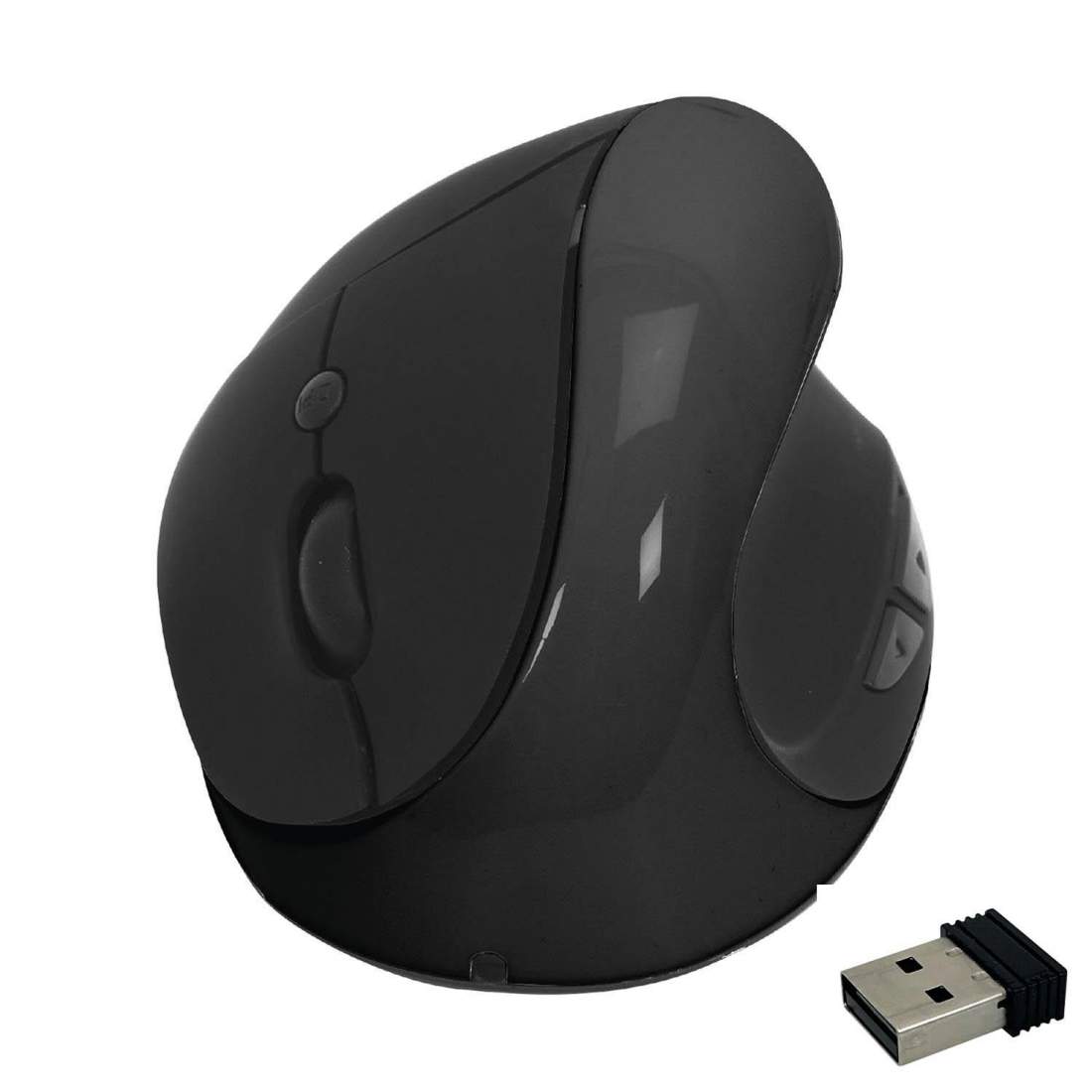 Wireless Computer Mouse with Vertical and Ergonomic Grip