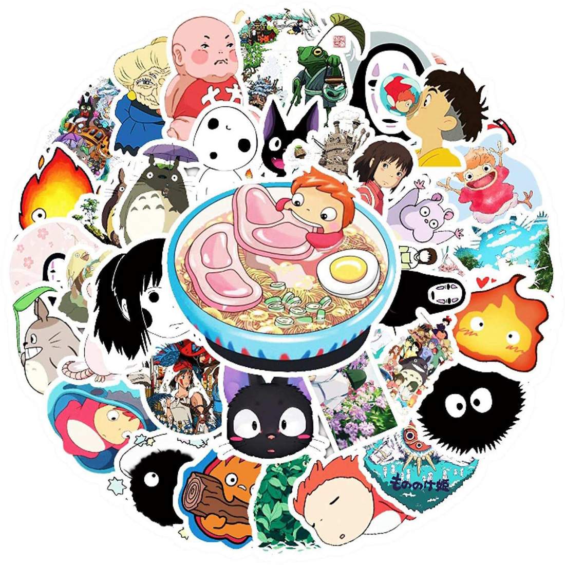 100x Stickers - Japanese Anime | eStore