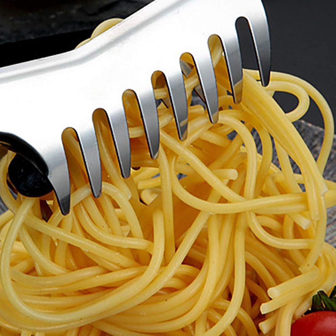 Pasta tongs in Stainless Steel