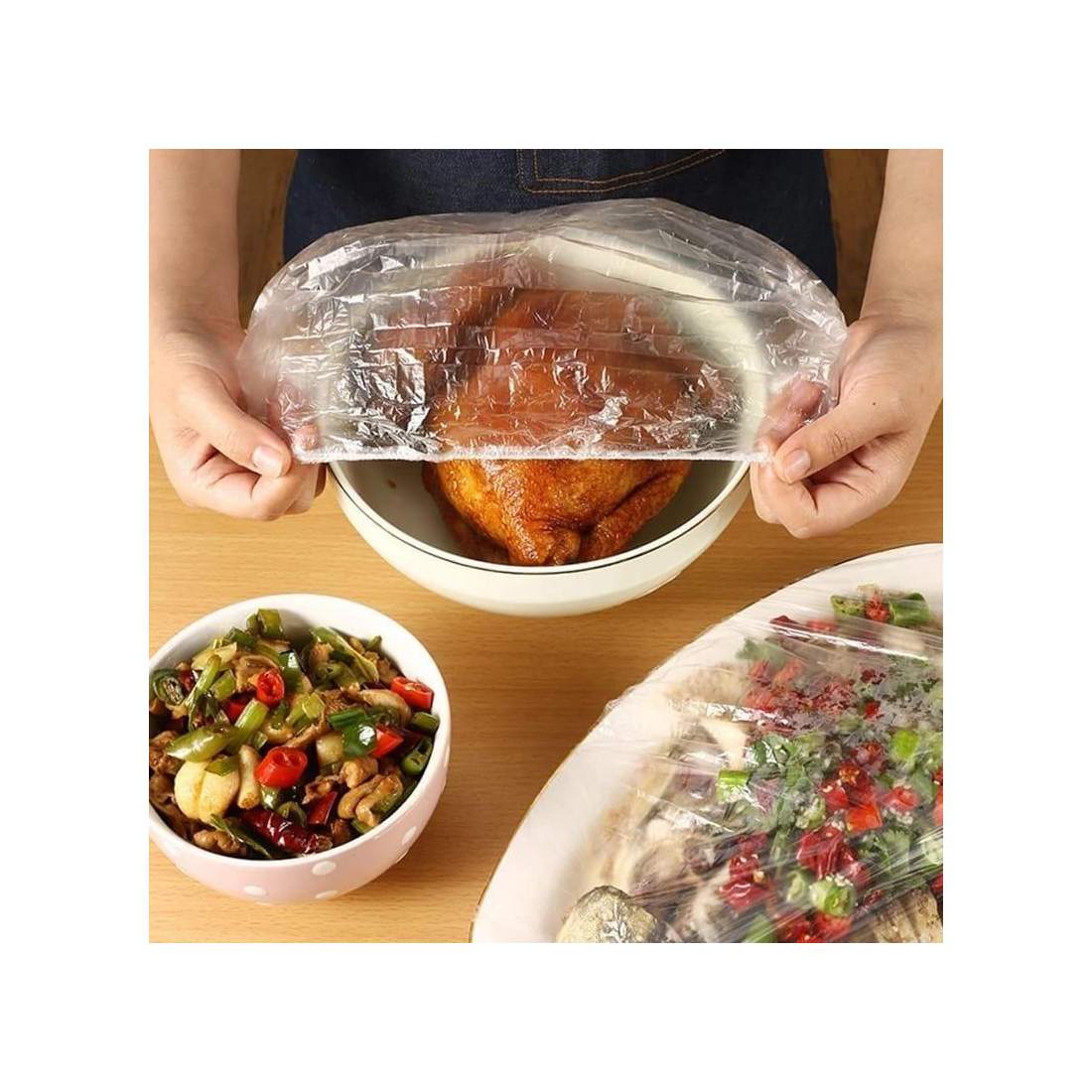 100x Elastic Food Protectors | eStore