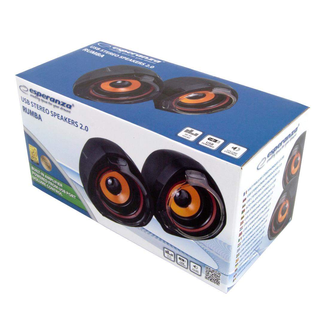 Esperanza - 2x Stereo Speakers - USB